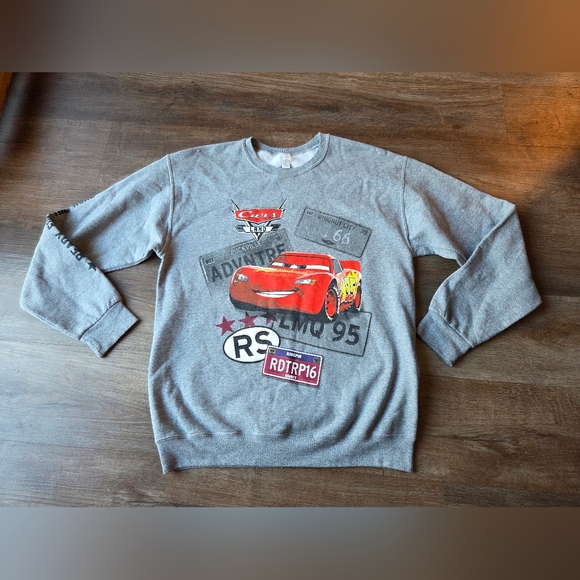 Pixar | Sweaters | Vintage Y2k Disney Cars Pixar Lightning Mcqueen 95 ...